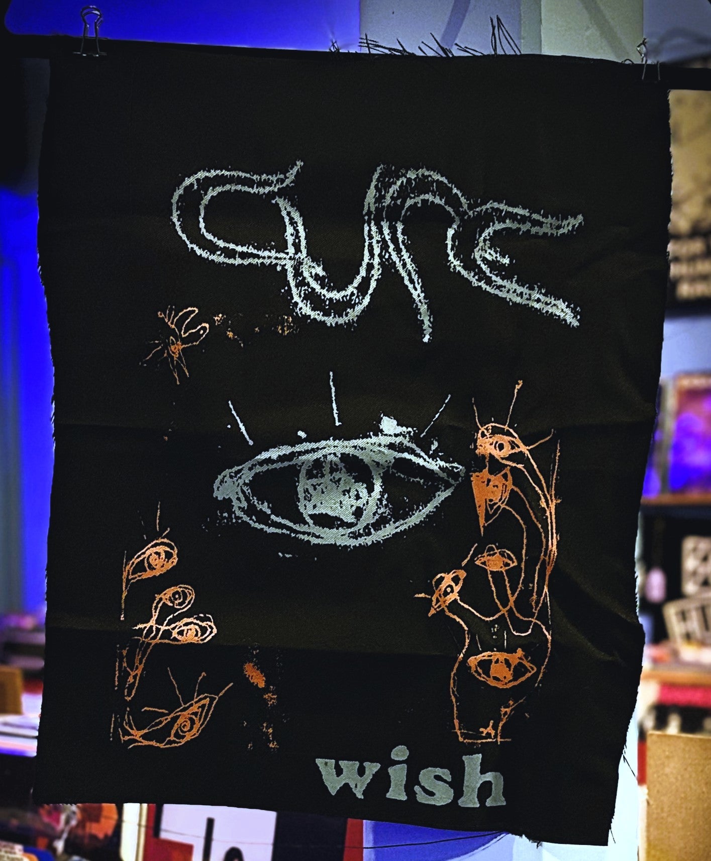 CURE | Wish Raw Back Patch – CITY NOISE