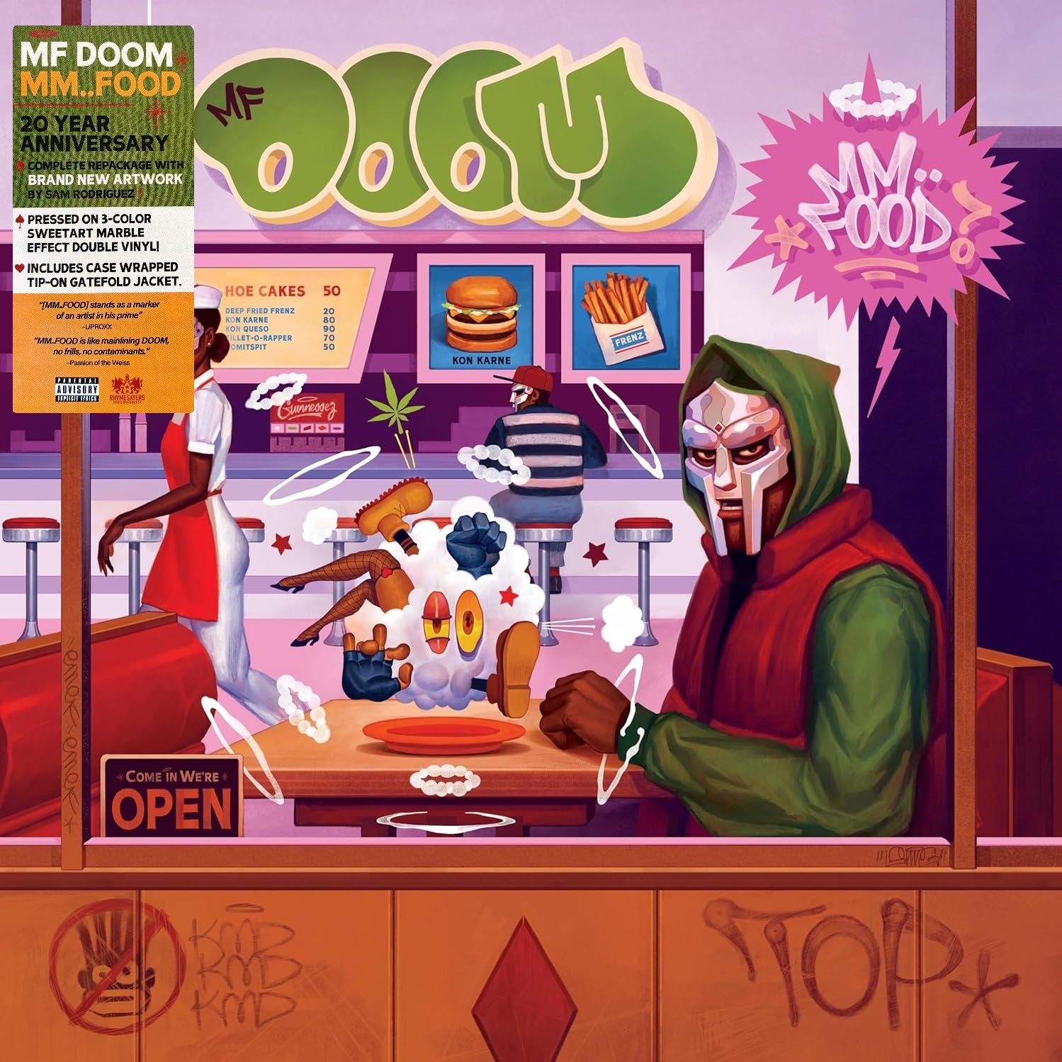 MF DOOM – MM..Food 2xLP ("Sweetart Marble" vinyl) – CITY NOISE